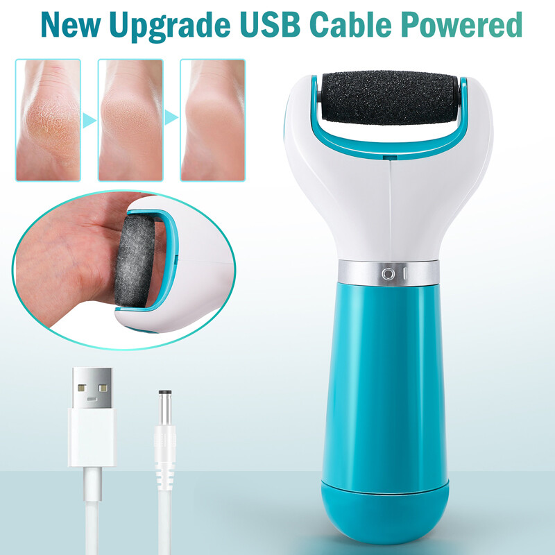 360° Rotating USB Electric Pedicure Foot File Sander Feet Grinder ...