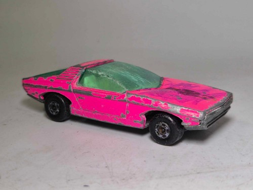 Small Matchbox Superfast Car No. 40 Vauxhall Guildsman Pink Used | eBay