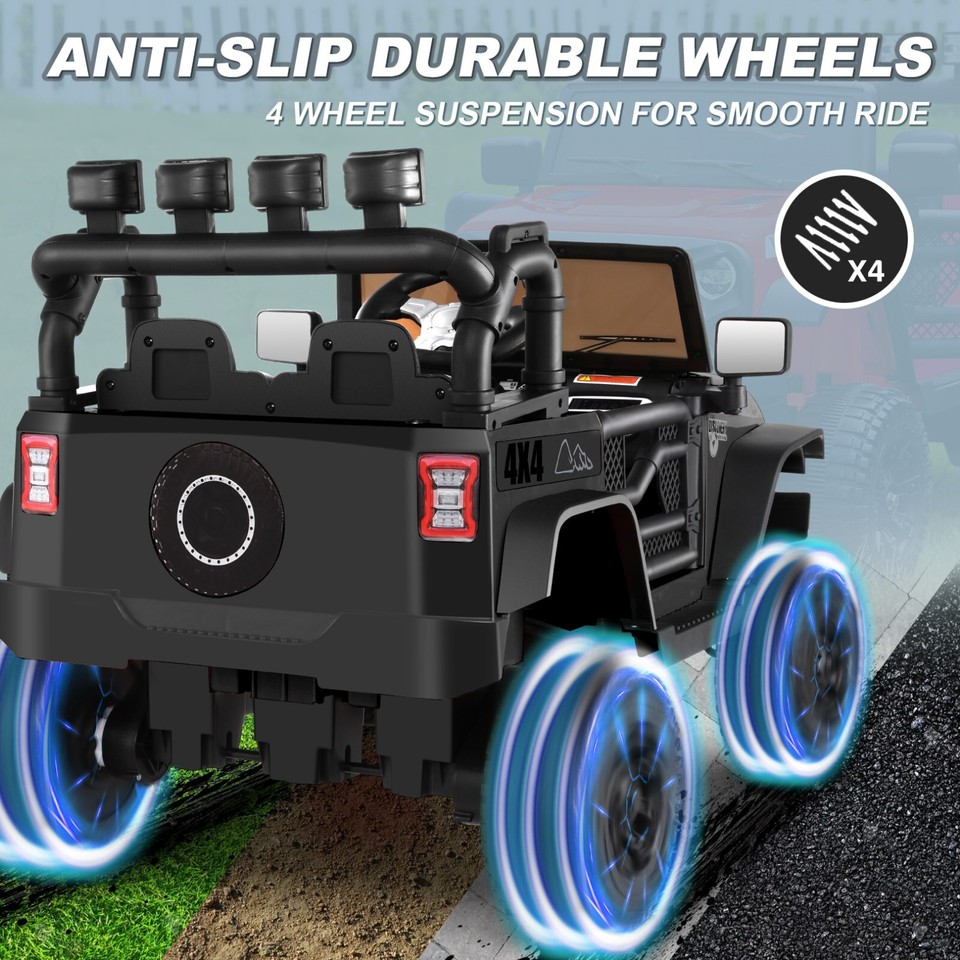 24V 2 Seater Kids Ride on Toys Battery Powered Electric Ride on Car ...