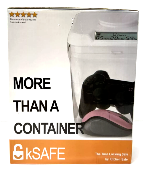 KSAFE by KITCHEN SAFE TIME LOCKING CONTAINER for better habits | eBay
