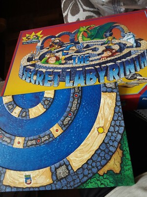 Ravensburger -The Secret Labyrinth Board Magical Maze Game used 1998 as ...