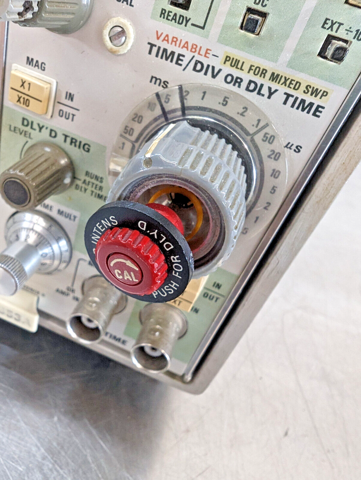 Tektronix 7603 Oscilloscope w/ 2 x 7A18 & 7B53A Plug-ins | eBay