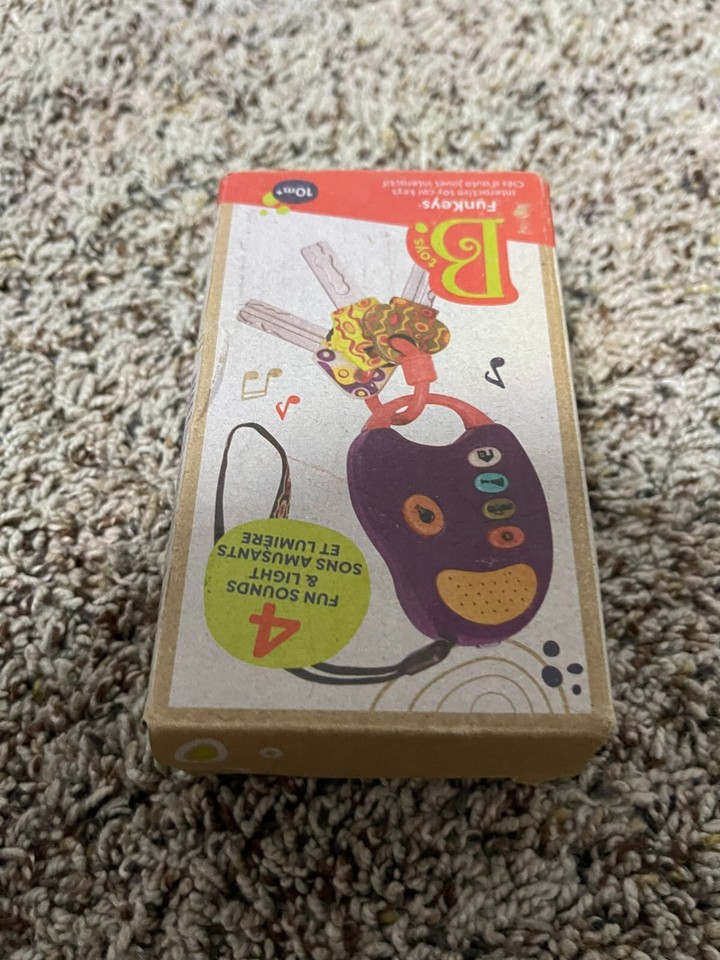 B.Toys Fun Keys with Light and Sound, Chewable and Teethable New ...