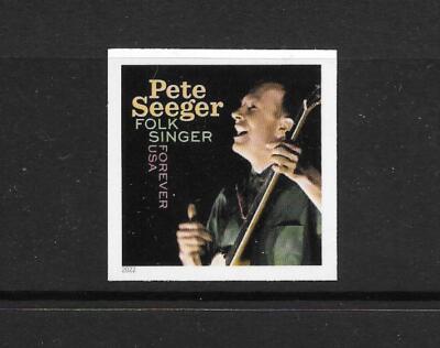 Scott #5708a IMPERFORATE (NO DIE-CUT) Pete Seeger Single, MNH | eBay
