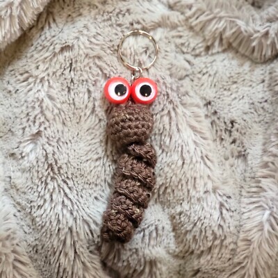 Mr Hanky Turd Poop Googly Eye Handmade crocheted keychain | eBay