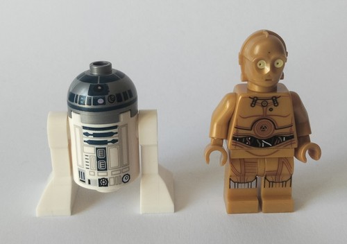 LEGO Minifigures Star Wars C-3PO & R2-D2 Set sw0700 sw0527a | eBay
