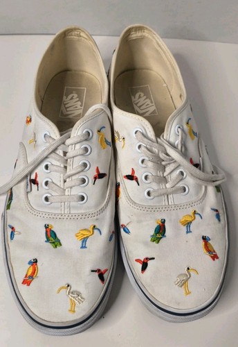 RARE Vans Bird Embroidery Skate Shoes Men's Size 11 | eBay