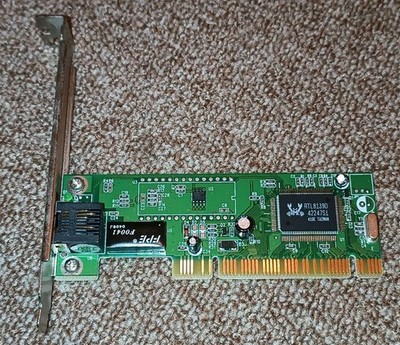 Realtek RTL8139D 10/100 MBit/s FPE F0041 Fast Ethernet PCI Card ...