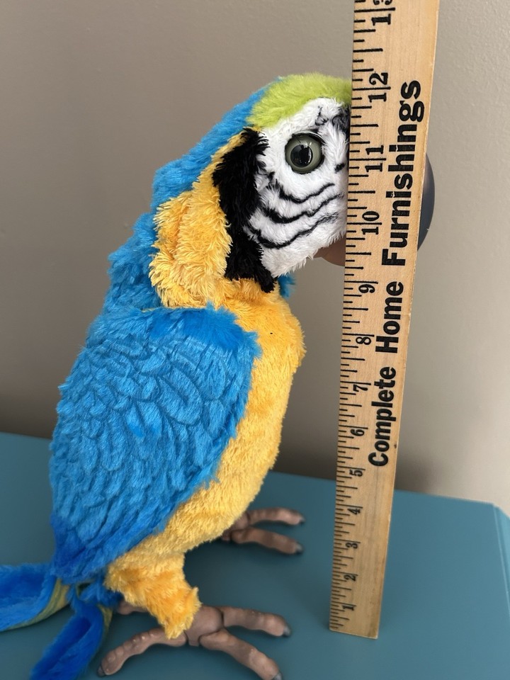 Hasbro FurReal Friends SQUAWKERS MACAW McCaw Parrot Interactive Bird ...