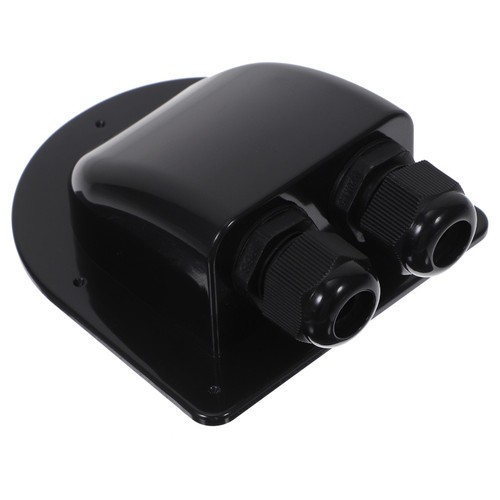 weatherproof cable entry plate ABS 2-hole Roof Wire Entry Gland Dual ...