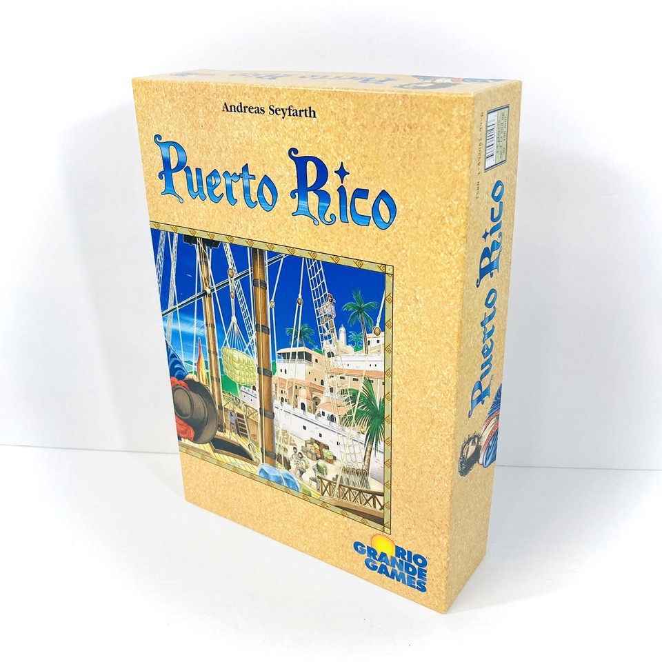 PUERTO RICO BOARD GAME english 2002 rio grande alea EUC! EXCELLENT ...