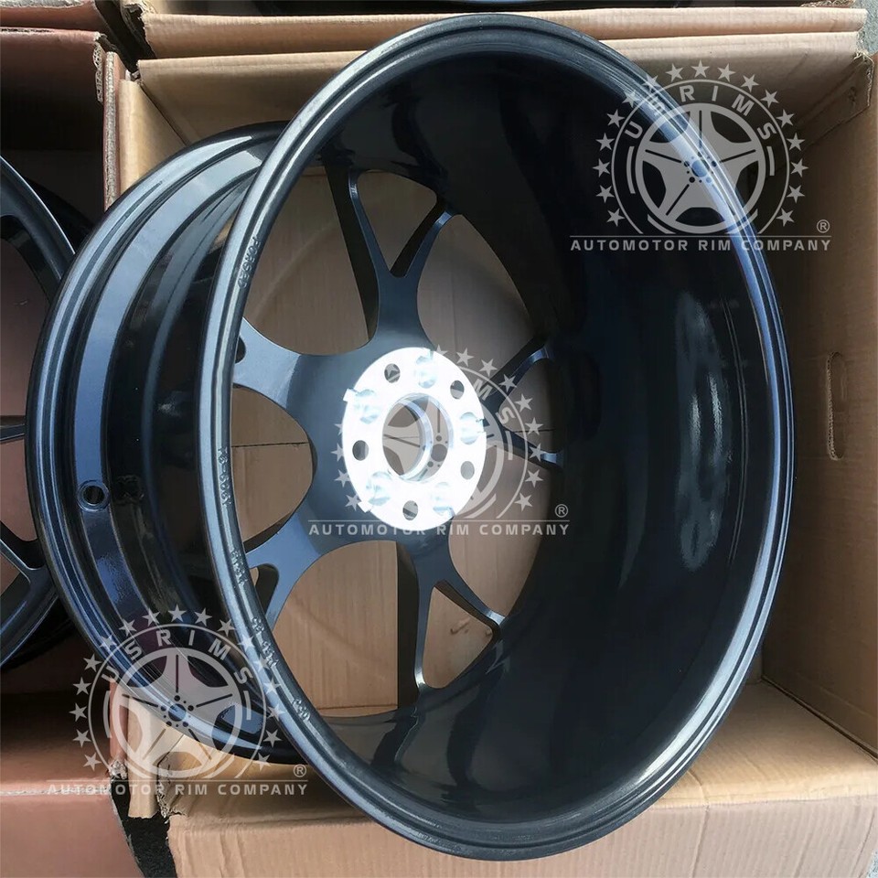 1PC CUSTOM 19" FOR ALFA ROMEO GIULIA QV STAGGERED FORGED DRAK GRAY ...