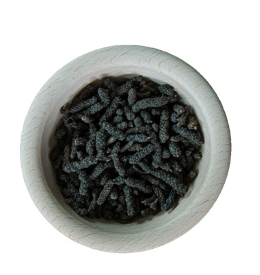 1kg Schokoladenpfeffer ( Pippali ) ganz aus Indischer Wildsammlung ...