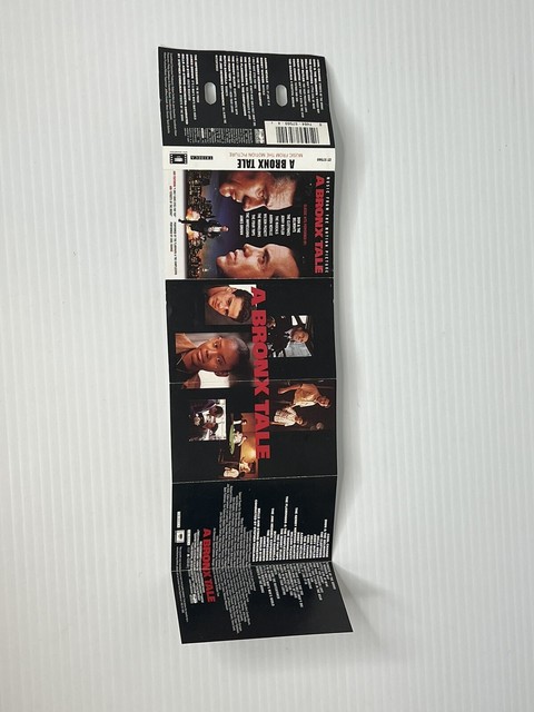 A Bronx Tale by Original Soundtrack (Cassette, Sep-1993, Epic) for sale ...