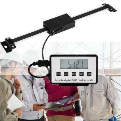 Accurate Digital Readout Scale 0-300mm For Milling Lathe Linear LED DRO ...