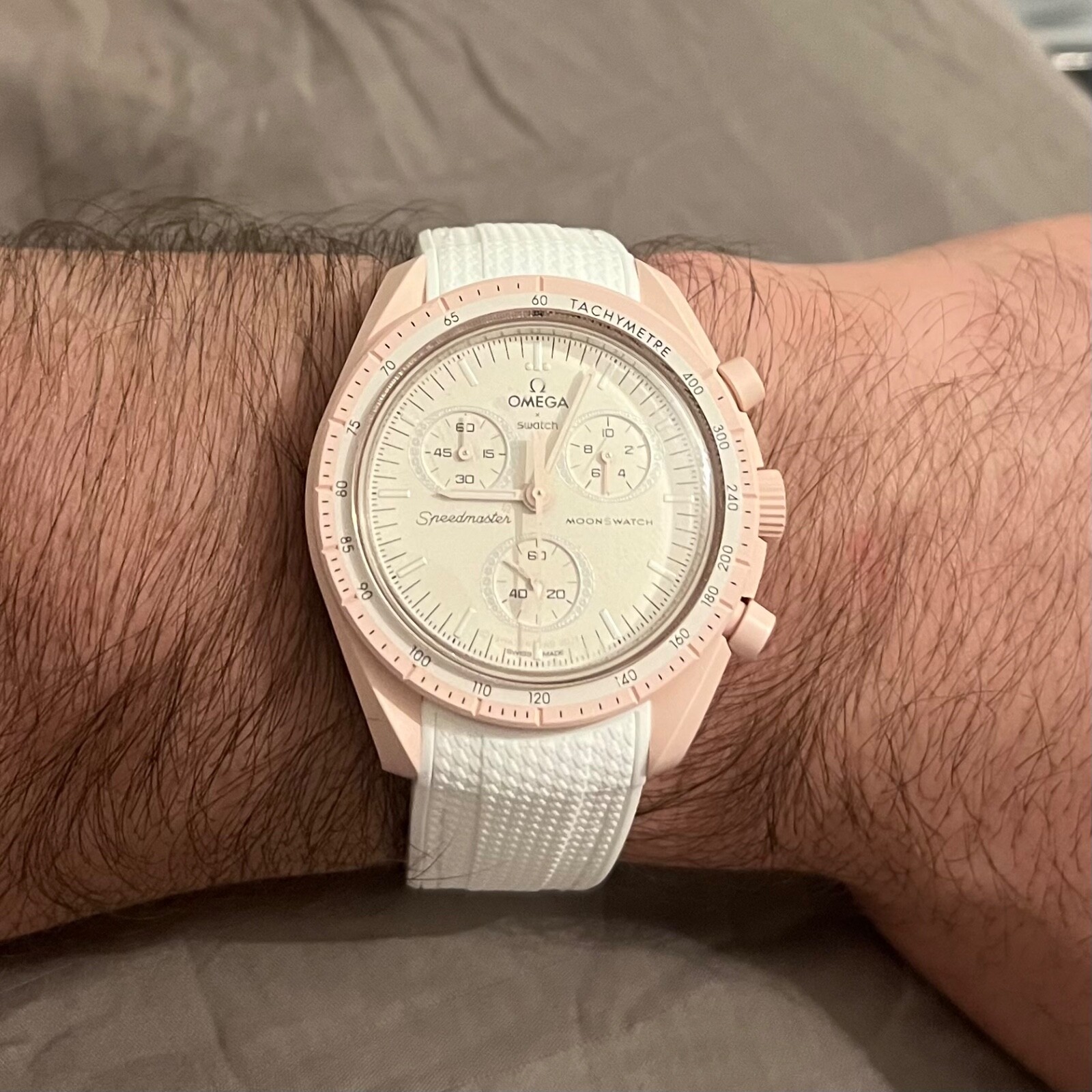 OMEGA Speedmaster Moonwatch Pink Watch - SO33P100 Moonswatch - Original ...