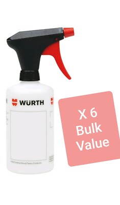 Wurth Spray Bottle 500ml (0891502002) Home, Car or Workshop (6 Pack ...