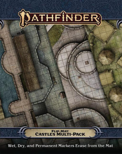 Pathfinder Flip-Mat: Castles Multi-Pack by Engle, Jason A. [Game, 18 ...