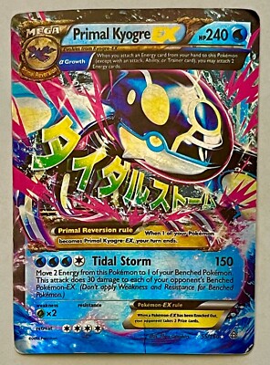 MEGA Primal Kyogre EX full art 55/160 | eBay