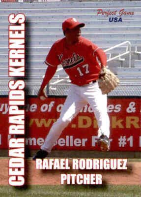 2004 Cedar Rapids Kernels Perfect Game USA 9 Rafael Rodriguez Dominican ...