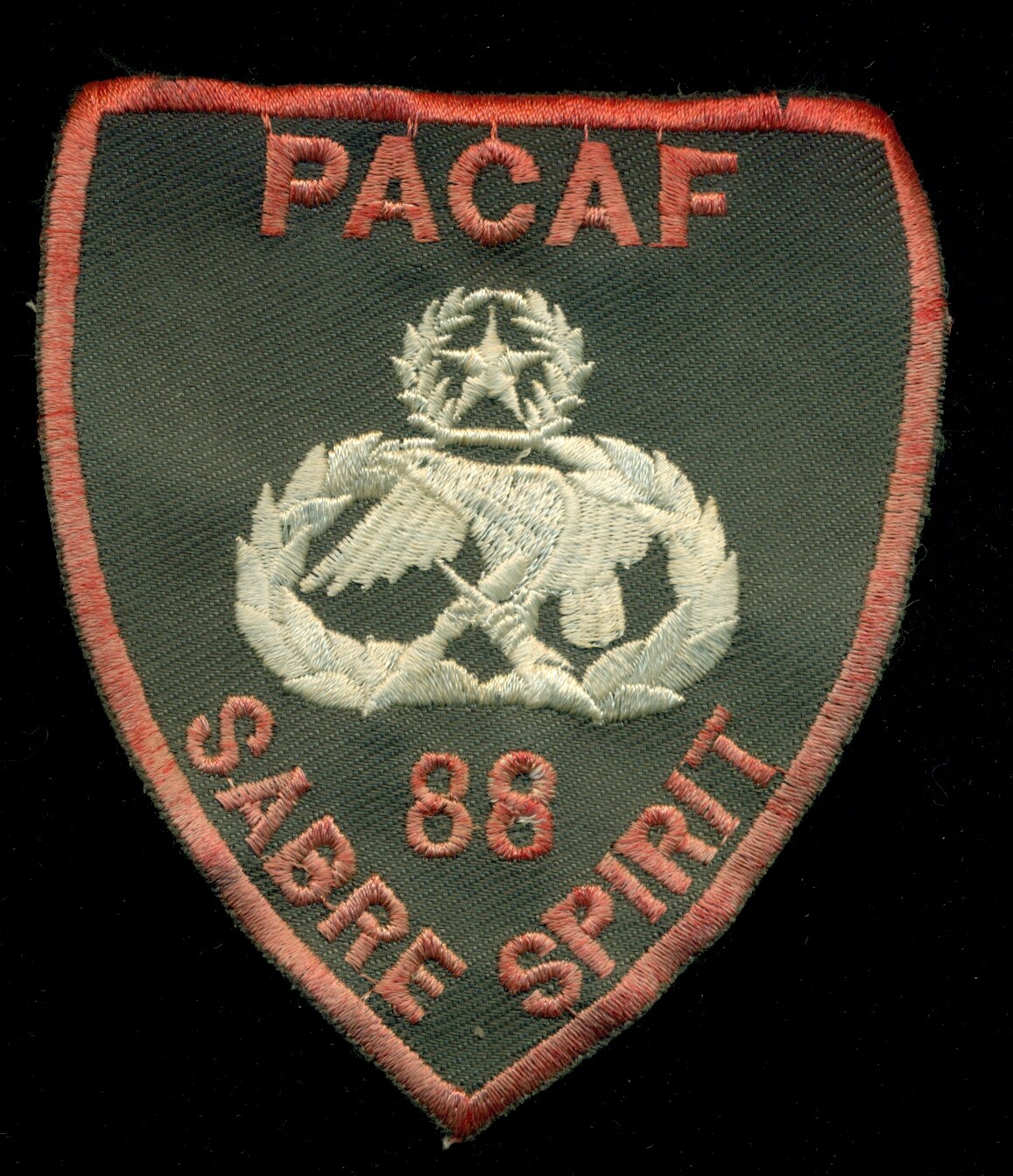 USAF PACAF Sabre Spirit 1988 Osan AB Korea Patch N-11 | eBay