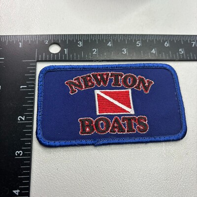 USED Advertising / Uniform NEWTON BOATS Boating Boat Patch 39TW | eBay