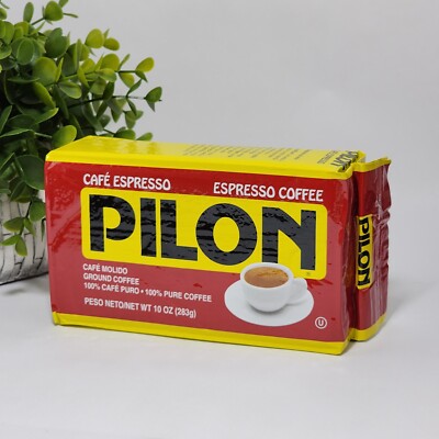 Cafe Pilon Espresso Coffee Ground Black 10 oz each - LOT of 20 Pack | eBay