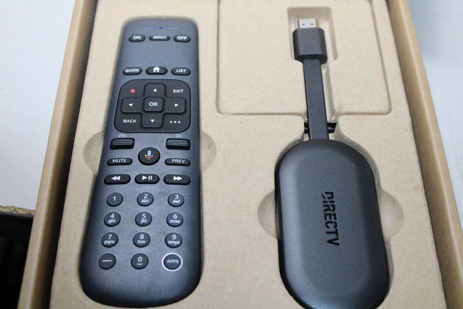 DIRECTV Gemini Air 4K Stream Device P21KW-500 VERSION 4.1.0. w/ Setup ...