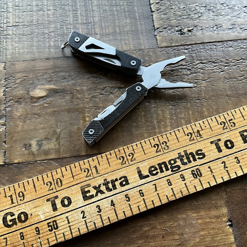 Gerber Vise Mini Multi-Plier Black Silver EDC Survival Tool | eBay