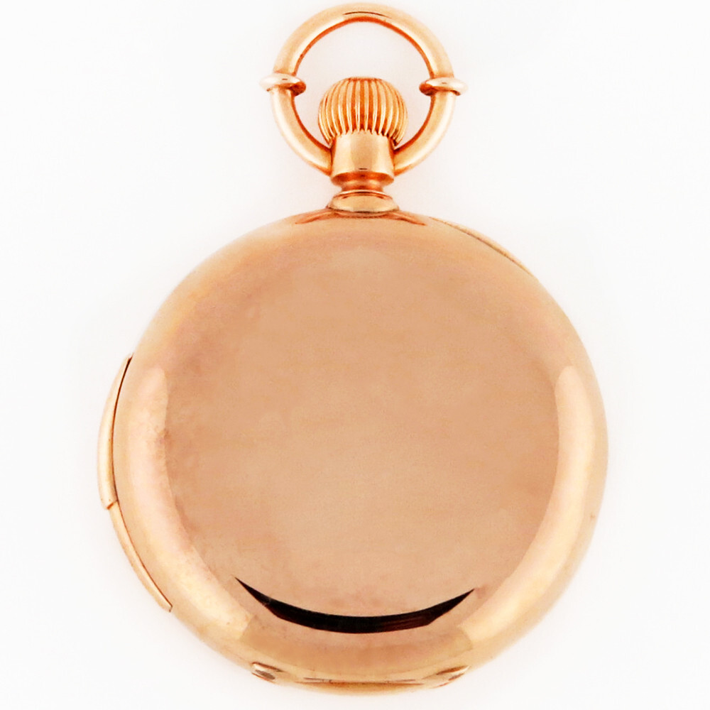 Non Magnetic Watch Co 18K Gold OF Chronometer Quarter Repeater Pocket ...