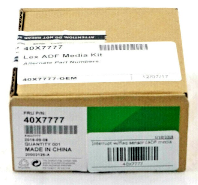 Lexmark 40X7777 Interrupt w/ Flag Sensor ADF Media Exit MX810 MX811 ...