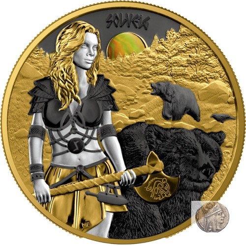 Valkyries Solveig Valhalla 1 oz silver coin Germania 2024 | eBay
