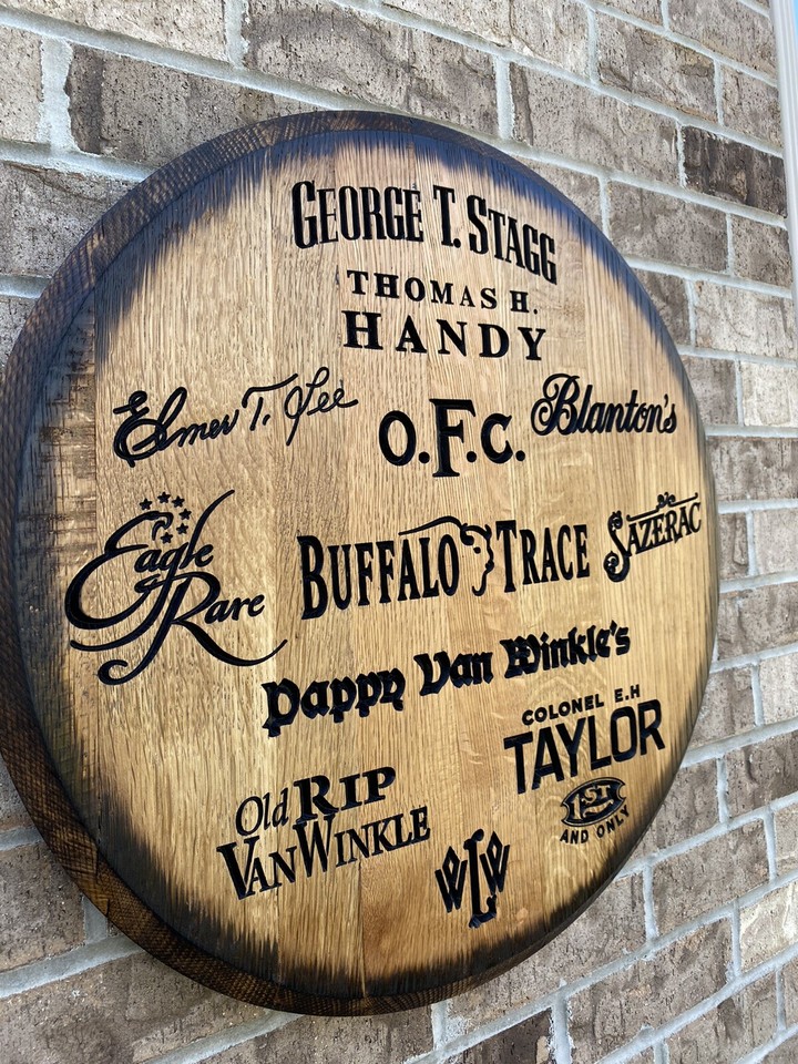 (Ky Multiple) Bourbon Barrel Head/ KY Bourbon Barrel Whiskey Head ...
