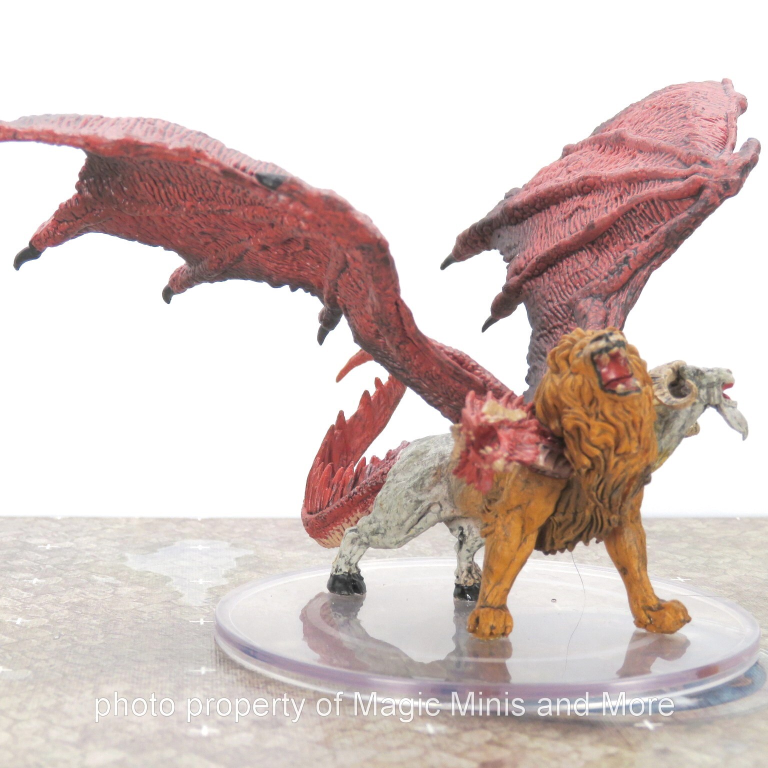 Sand & Stone ~ CHIMERA #42 D&D Icons of the Realms rare huge miniature ...
