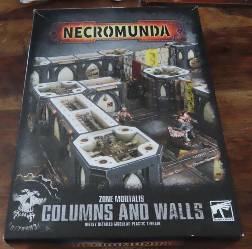 Games Workshop Necromunda Zone Mortalis Columns and Walls NIB New Boxed ...