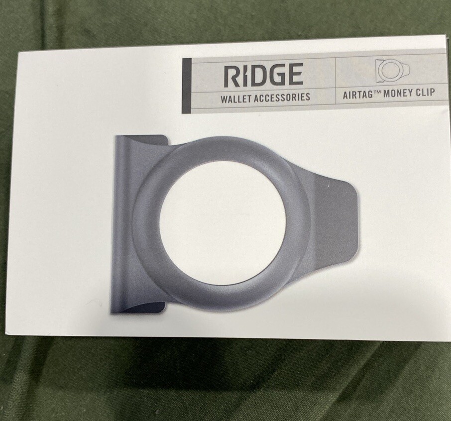 Brand New RIDGE Wallet Money Clip Accessory. Color Black | eBay