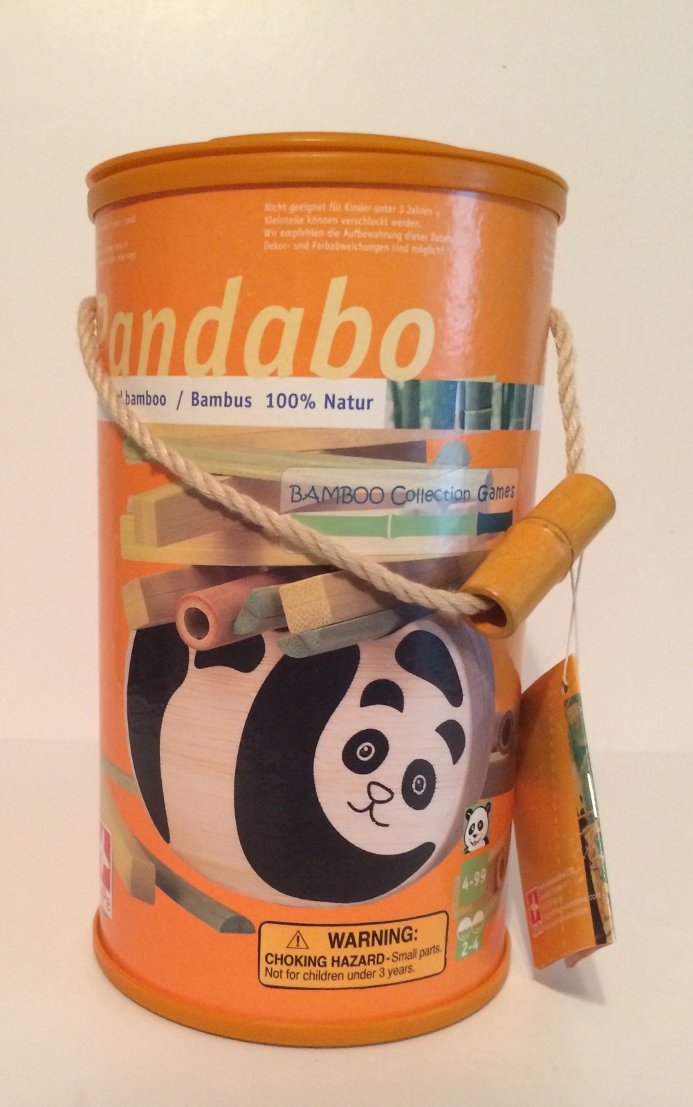 PANDABO Bamboo Balancing Strategy Game HaPe Dice Panda Complete ...