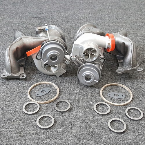 900HP Billet 6+6 TD04-19T Twin Turbos FOR BMW E90 E92 E93 335i 335xi 3 ...
