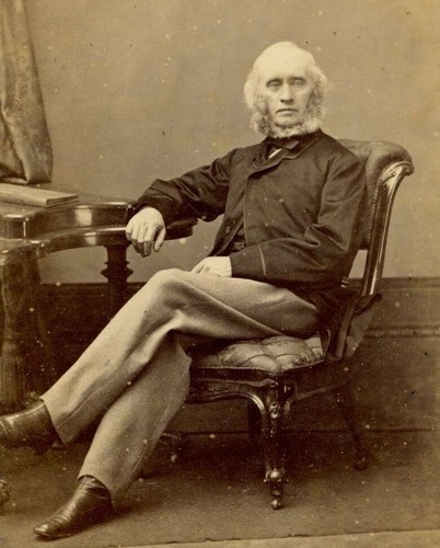 Antique CDV Carte De Visite G W Wilson Aberdeen Scotland portrait man ...