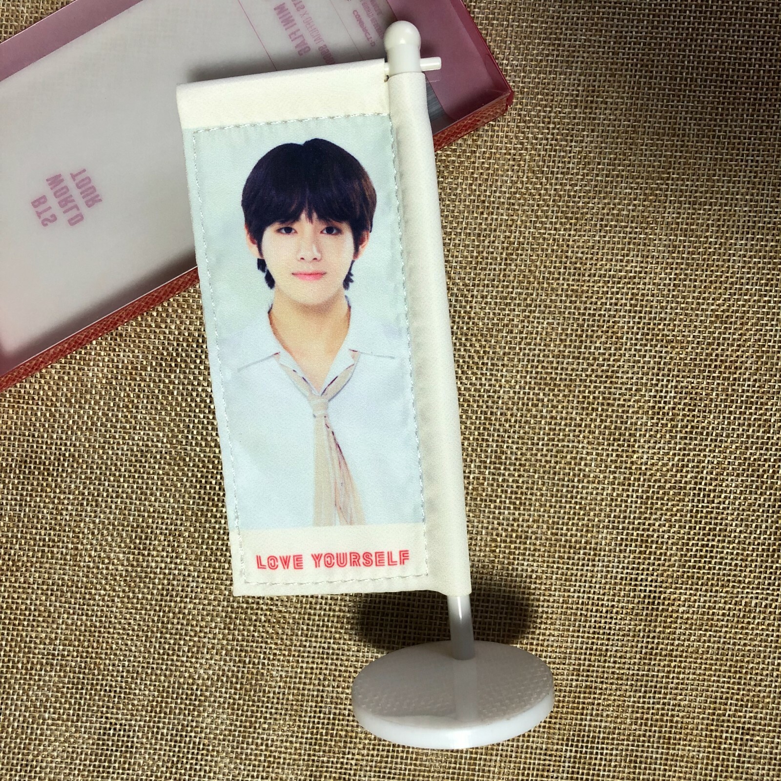BTS V [ Love Yourself World Tour Concert ] Official Mini Flag / OPENED ...