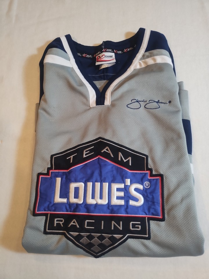 NASCAR Jimmie Johnson Jersey Shirt XXL 2XLChase Authentics Team Lowes ...