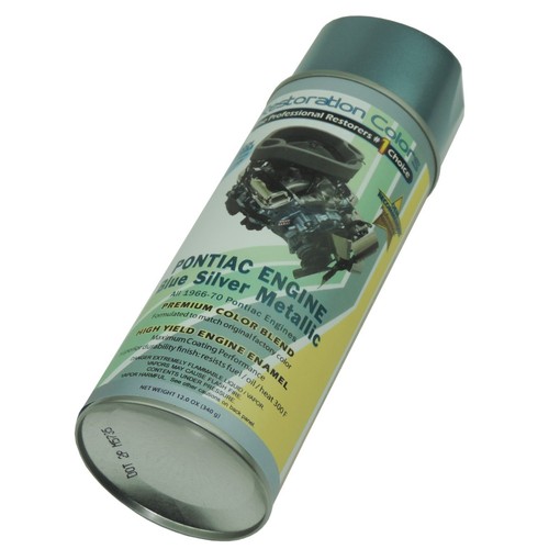 Spray Paint Engine Metallic Blue Enamel 1966-70 Pontiac V8 GTO ...