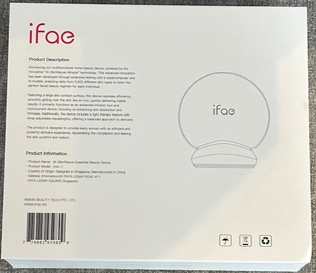 Skin Rejuve Beauty Device ifae Light Therapy for Face | eBay