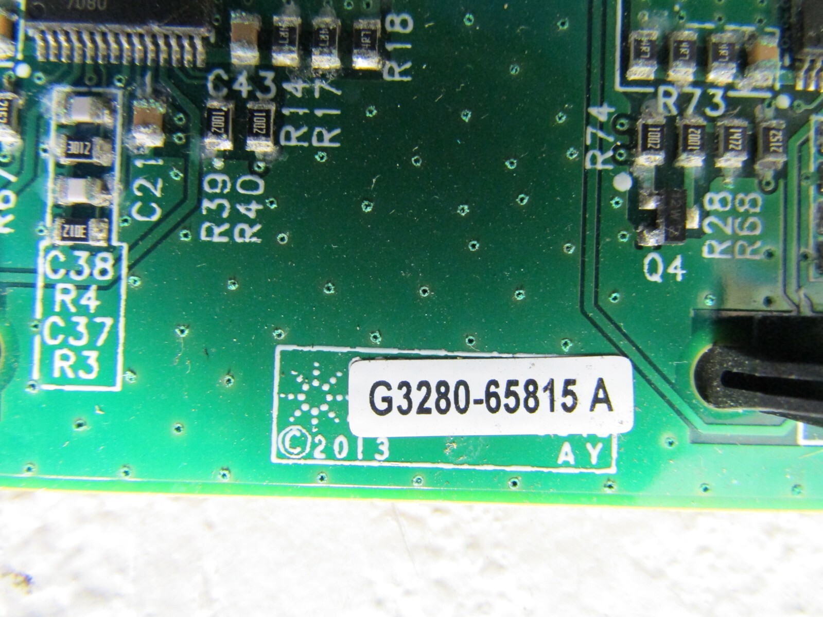 Agilent Tech. G3280-65815 / G3280-61815 Board Assembly | eBay