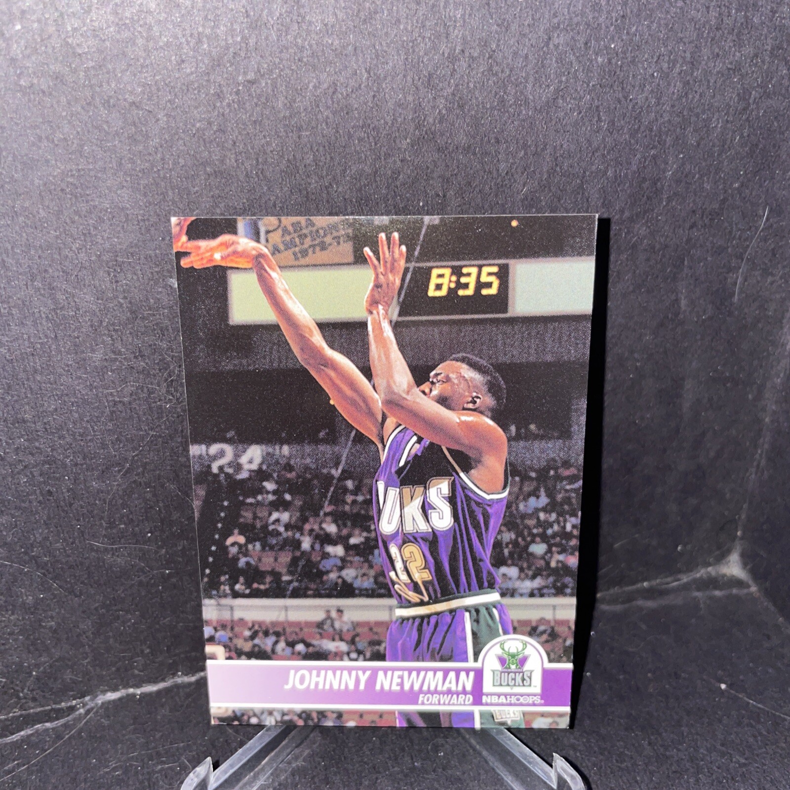 Johnny Newman 1994-95 NBA Hoops card #347 Bucks | eBay