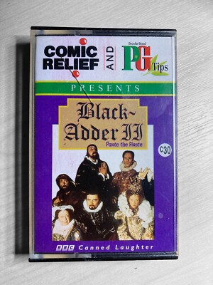 Blackadder | Comic Relief And PG Tips Presents | Parte The Firste Bells cassette | eBay UK