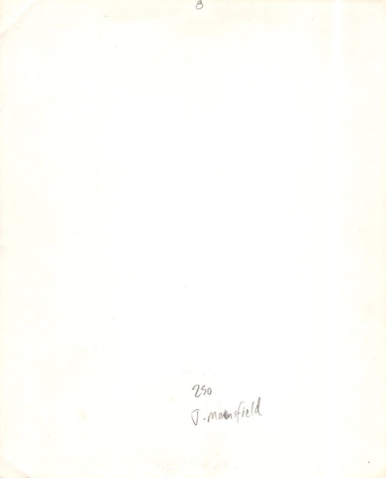 Jayne Mansfield (1950s) Leggy Cheesecake - Bombshell Vintage Pinup ...