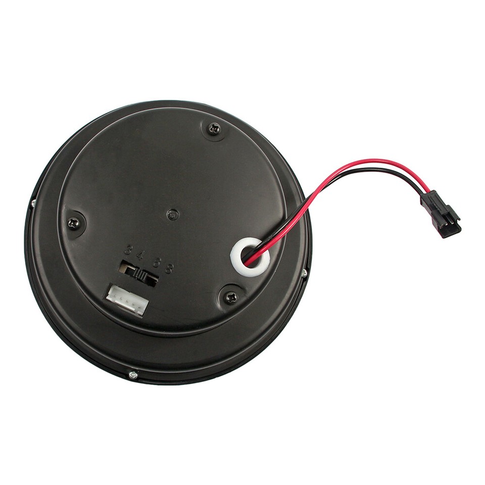 5" Tachometer Gauge 7 Color Backlit 0-11000 Universal RPM Meter with ...
