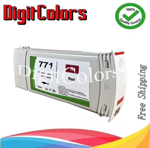 Remanufactured HP 771 Red B6Y16A HP771 Ink cartridge HP 6200 printer | eBay