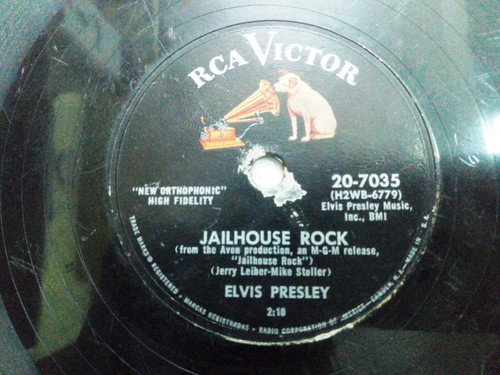 ELVIS PRESLEY Jailhouse Rock RCA VICTOR RARE 78 RPM RECORD S A G+ | eBay